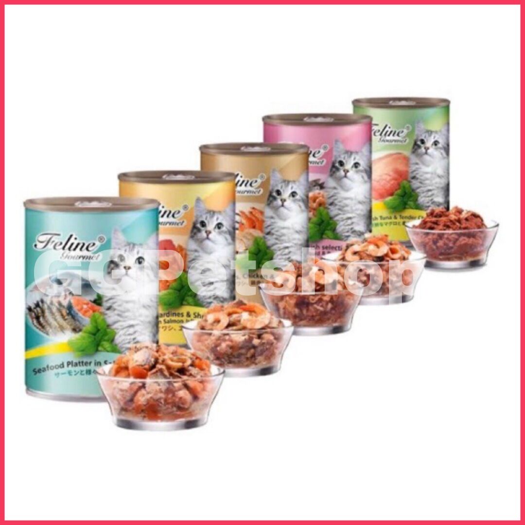 Feline Gourmet Wet Cat Food in Can 400g | Lazada PH