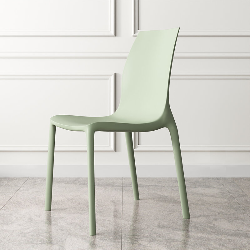 Nordic Simple Plastic Chair Home Modern Desk Stool Backrest Internet ...