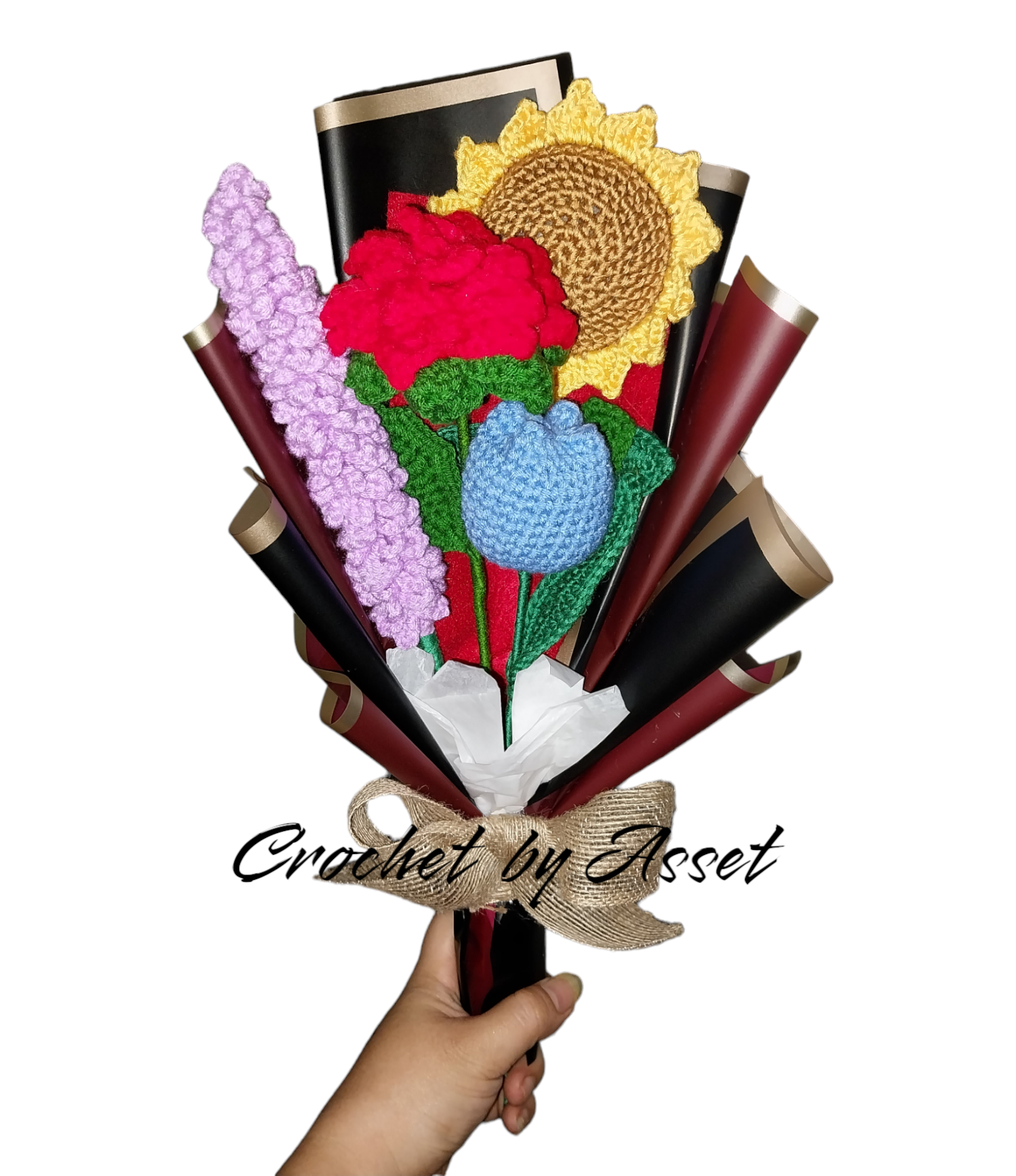 Crochet Flower Bouquet Handmade | Lazada PH