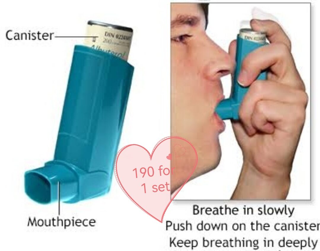 metered dose inhaler set ready to use INHALER | Lazada PH