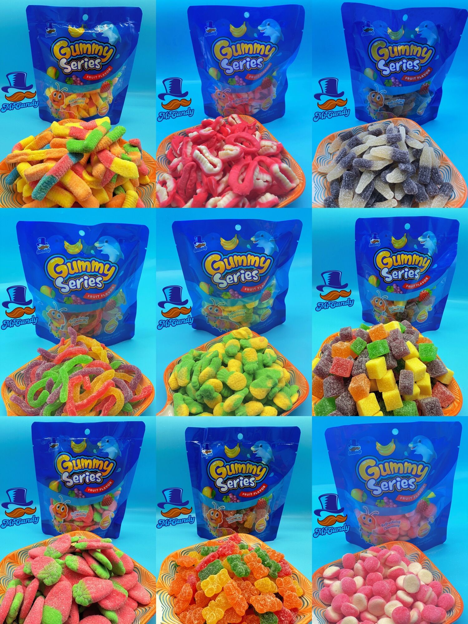 Mr Candy250g Gummy Candy All Shapes | Lazada PH