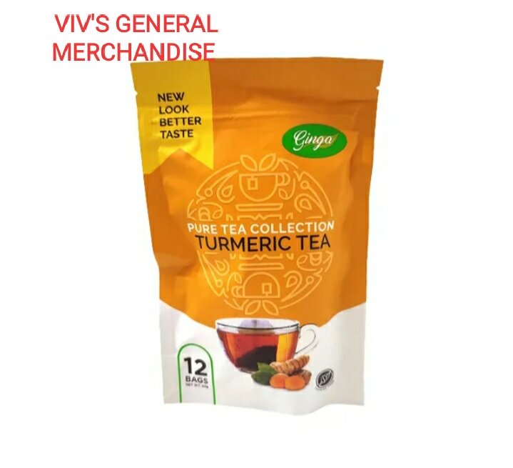 Ginga Pure Turmeric Tea ( 12 teabags x 2 g ) | Lazada PH