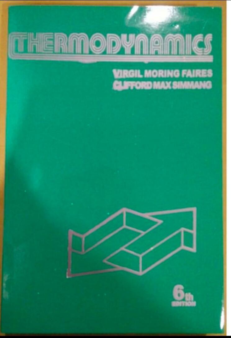 THERMODYNAMICS 6th edition by Faires-Simmang | Lazada PH