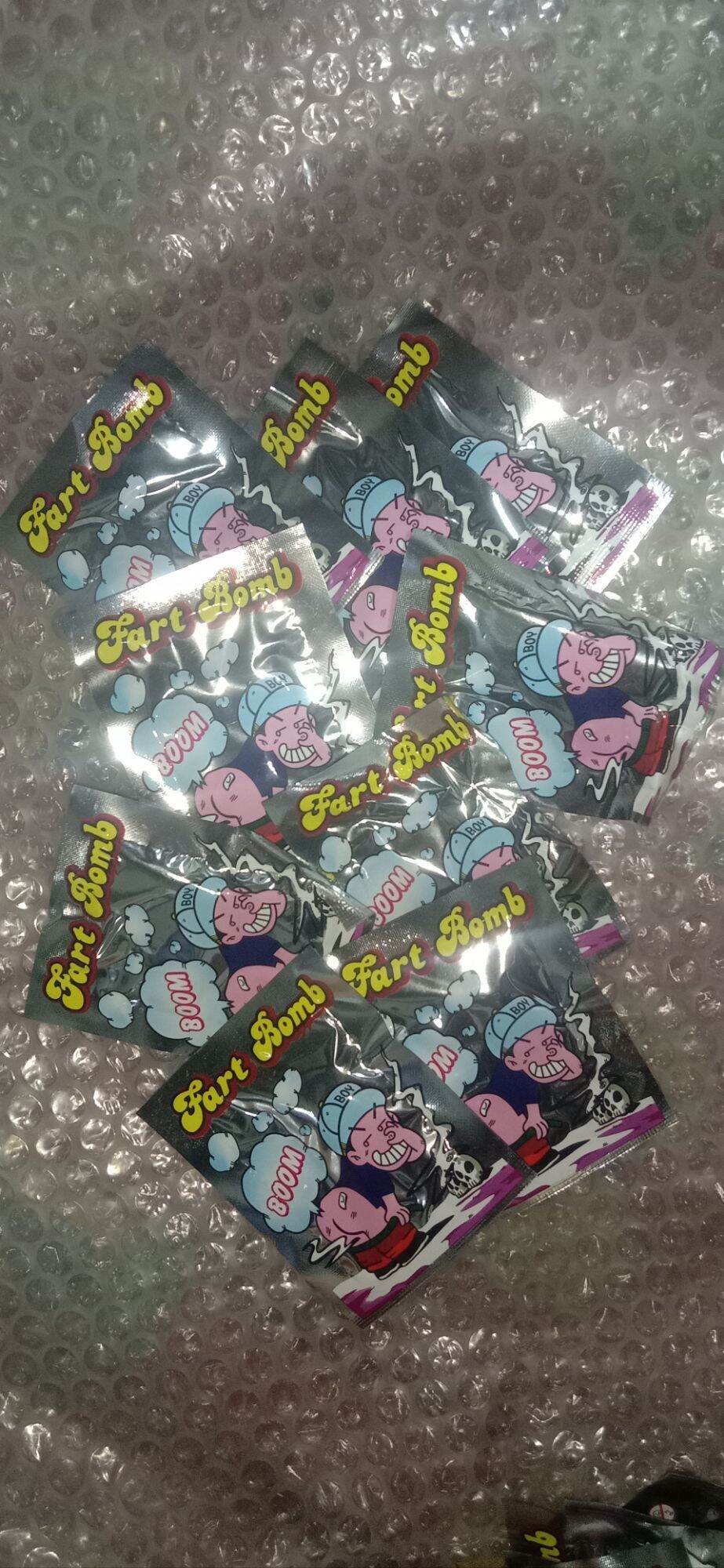 prank Fart bomb bags smelly funny gags boom boom boom (10 pcs) #amoy ...