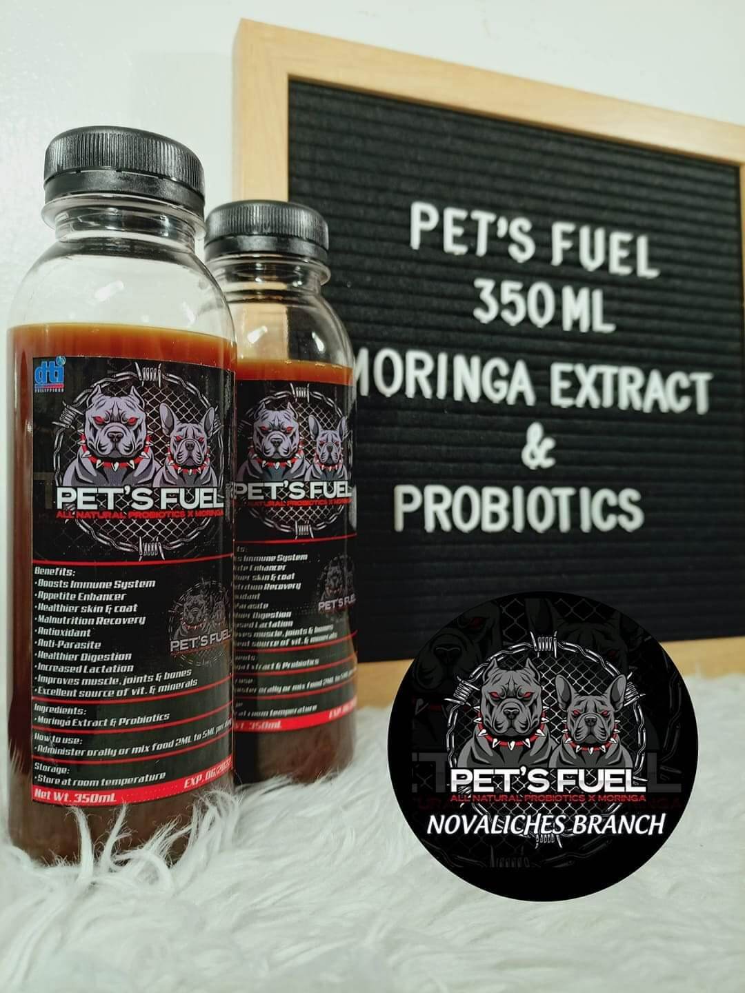 Pets Fuel moringa and probiotics 350ml