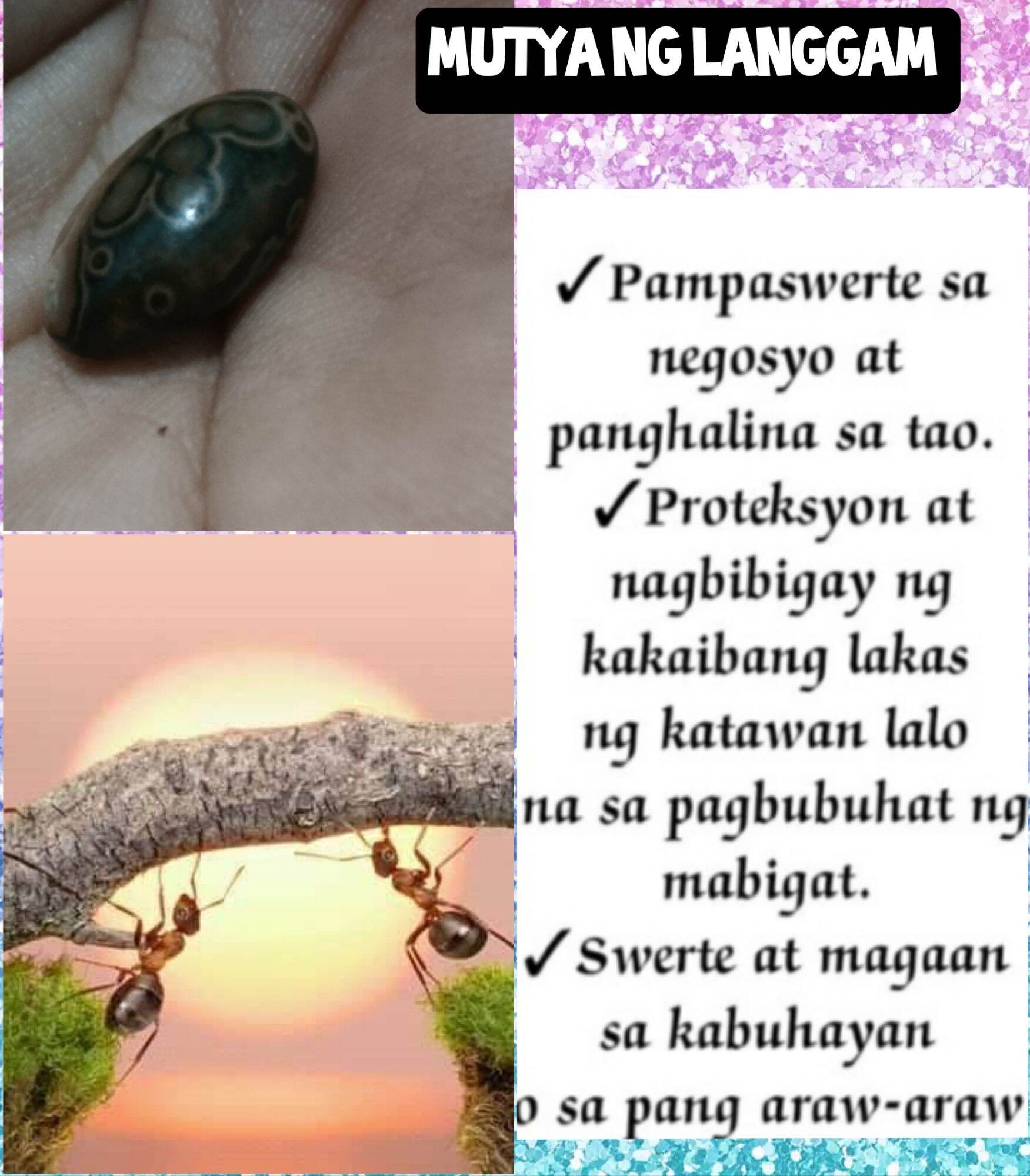 MUTYA NG LANGGAM O HIYAS NG REYNA NG LANGGAM ORIGINAL | Lazada PH