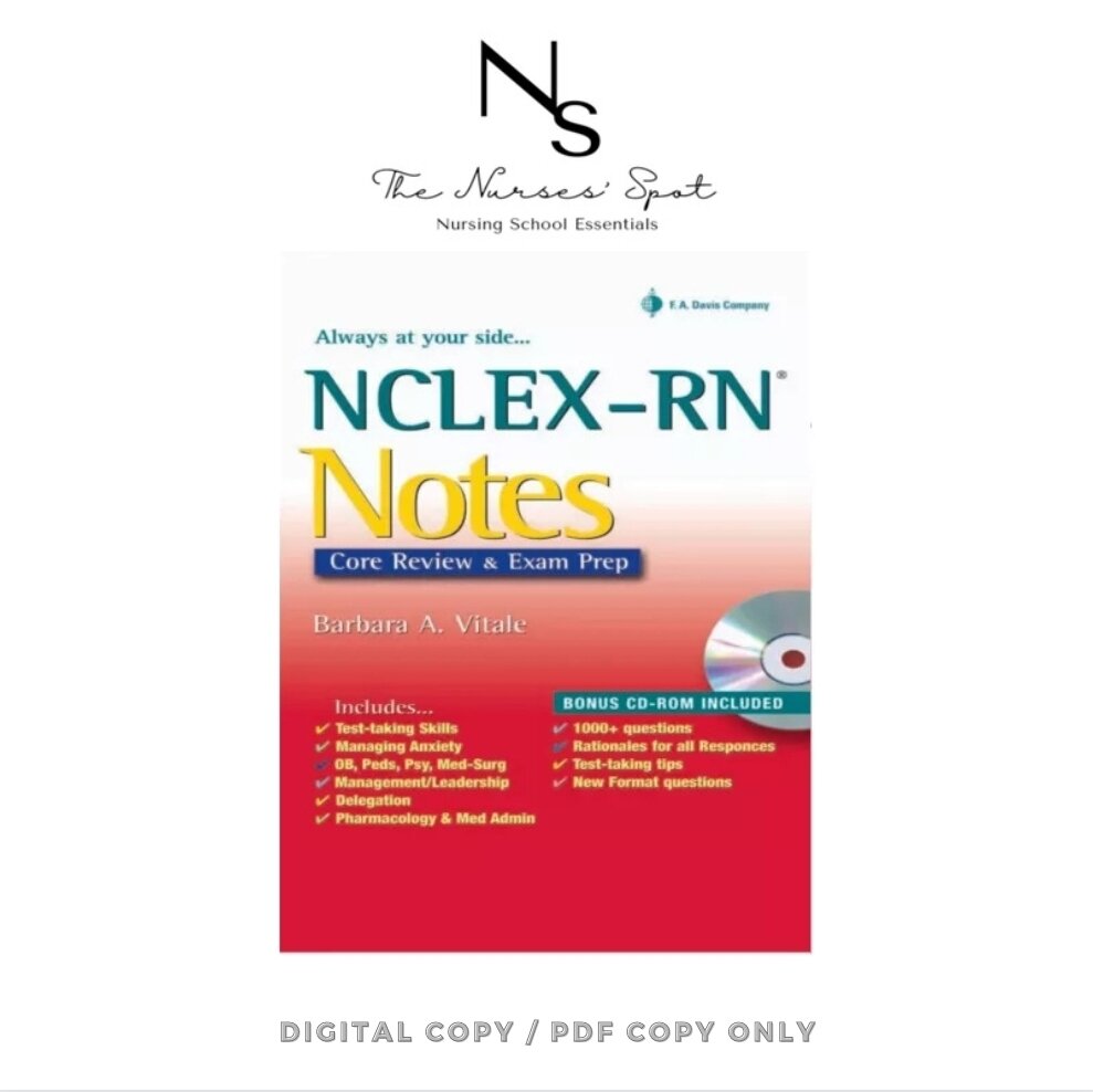 NCLEX-RN NOTES [F.A Davis Notes Series] | Lazada PH