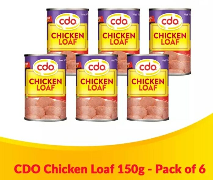 CDO Chicken Loaf ( 150g x 6 ) | Lazada PH