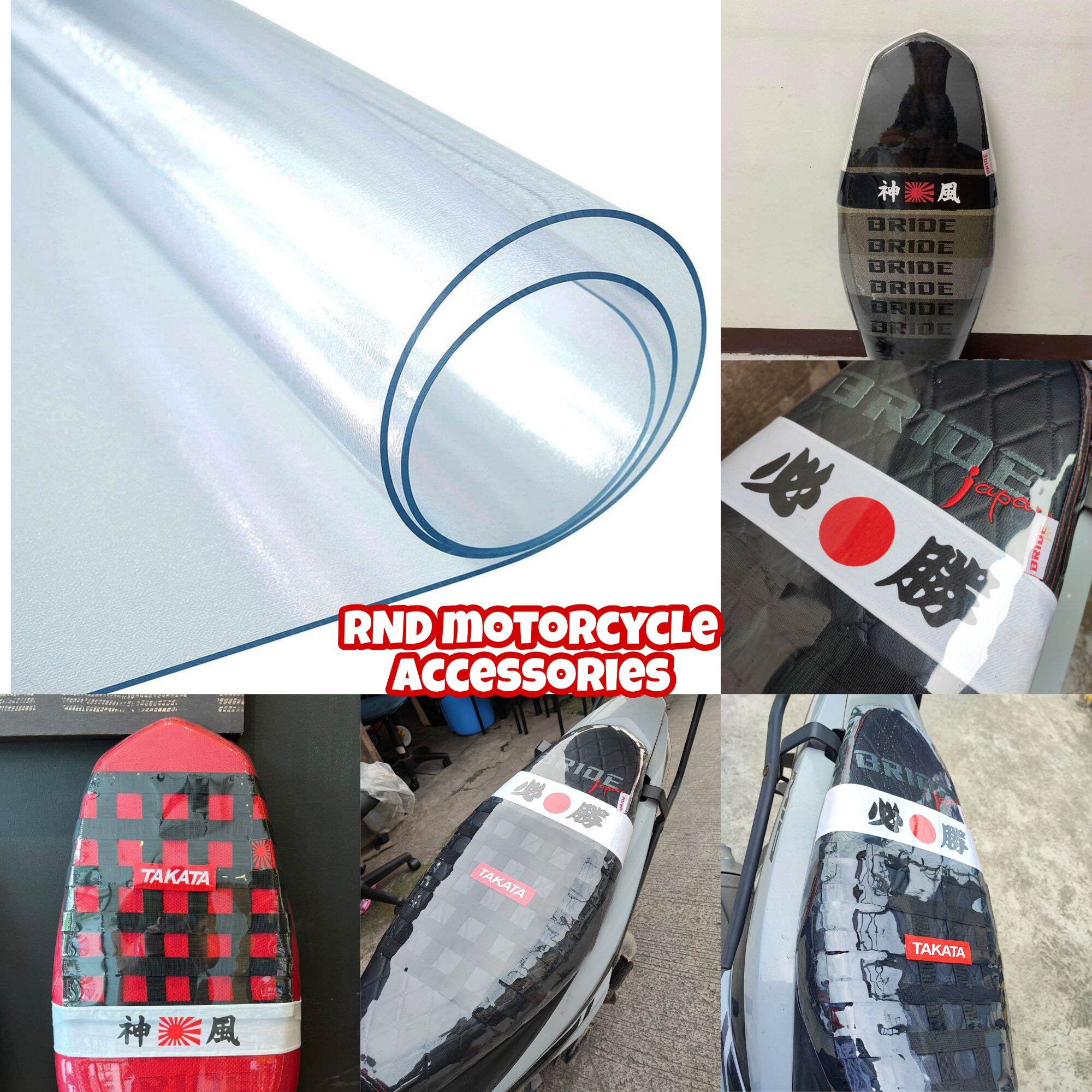 clear plastic motor seat cover | Lazada PH