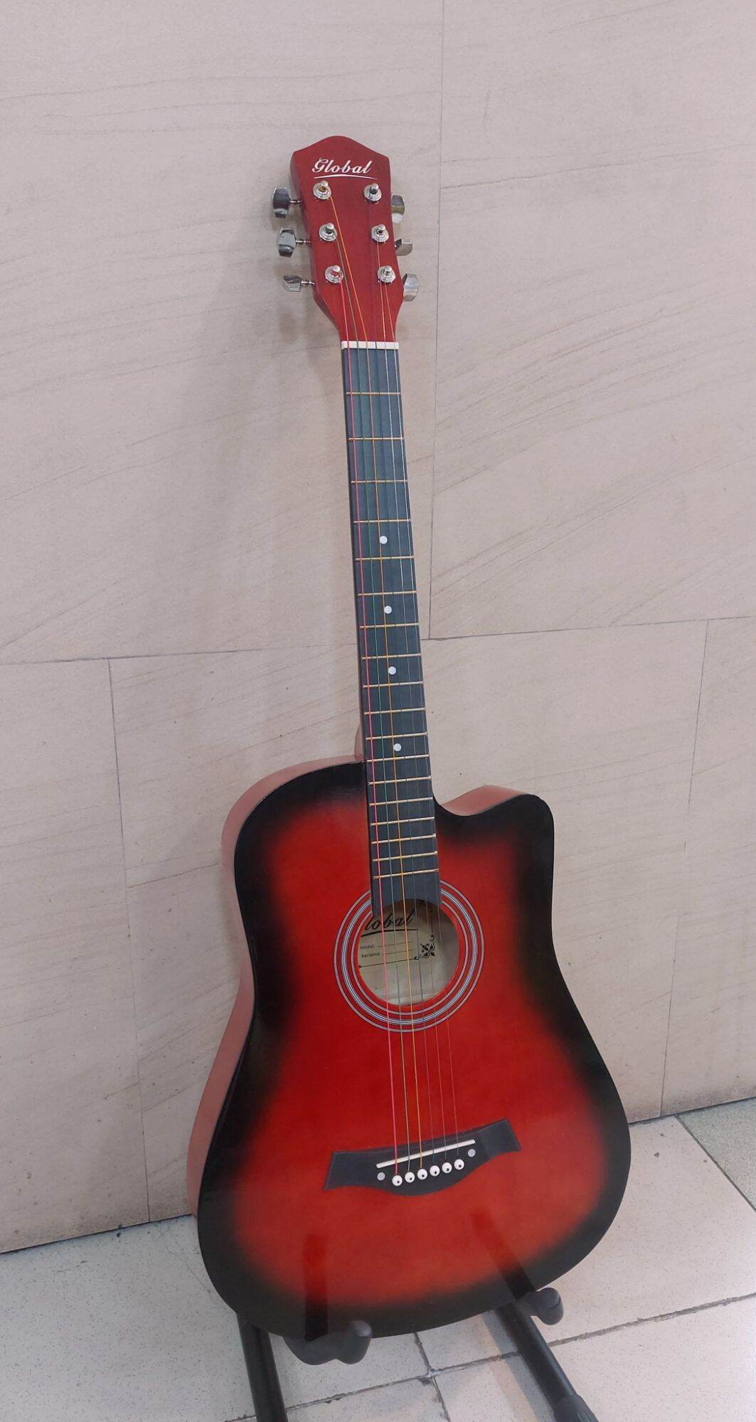 Global Acoustic Guitar W/ Bag & Pick Guard | Lazada PH