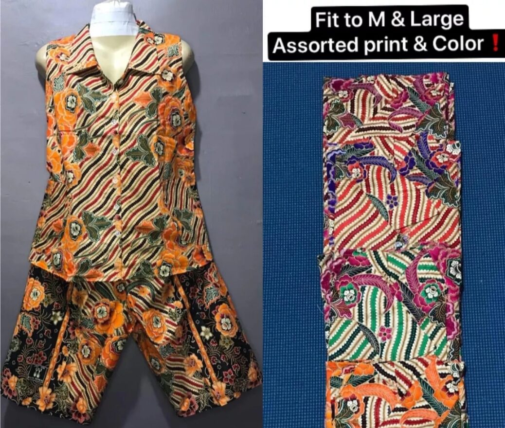 Terno Batik with Colar | Lazada PH