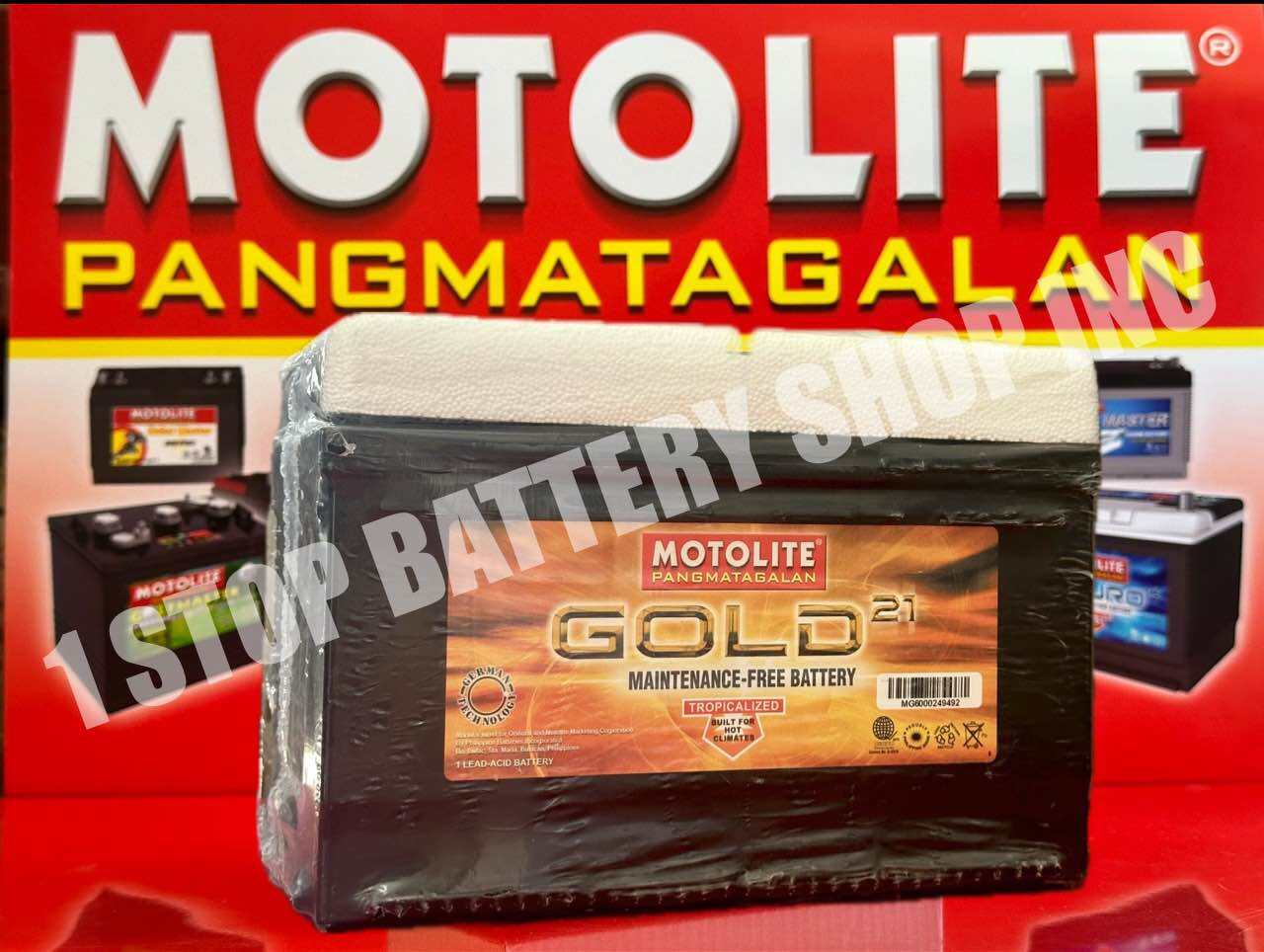 MOTOLITE DIN66 GOLD Maintenance Free Car Battery DIN66L DIN74 DIN66H ...