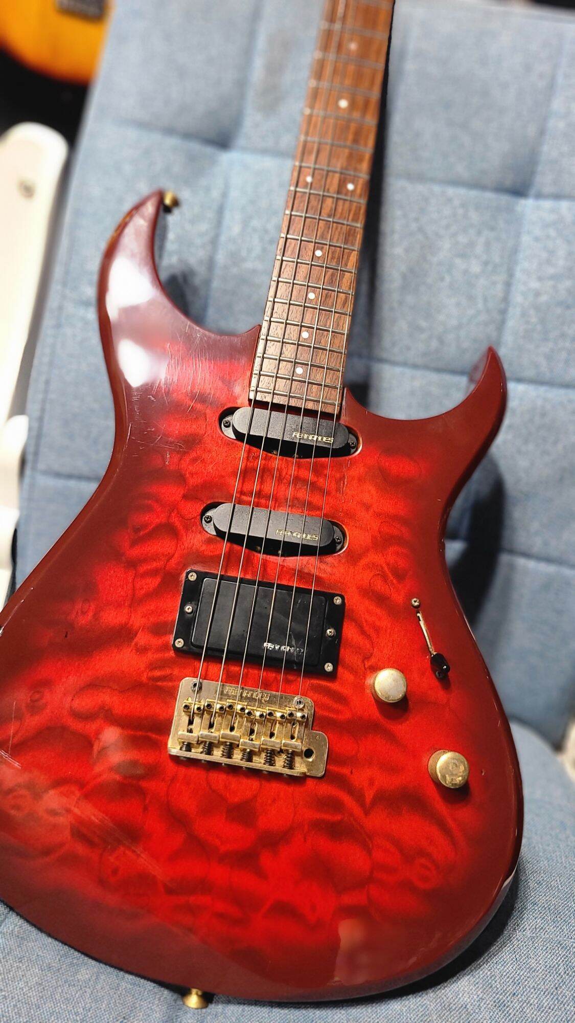 Fernandes Electric Guitar japan Preiloved owned | Lazada PH