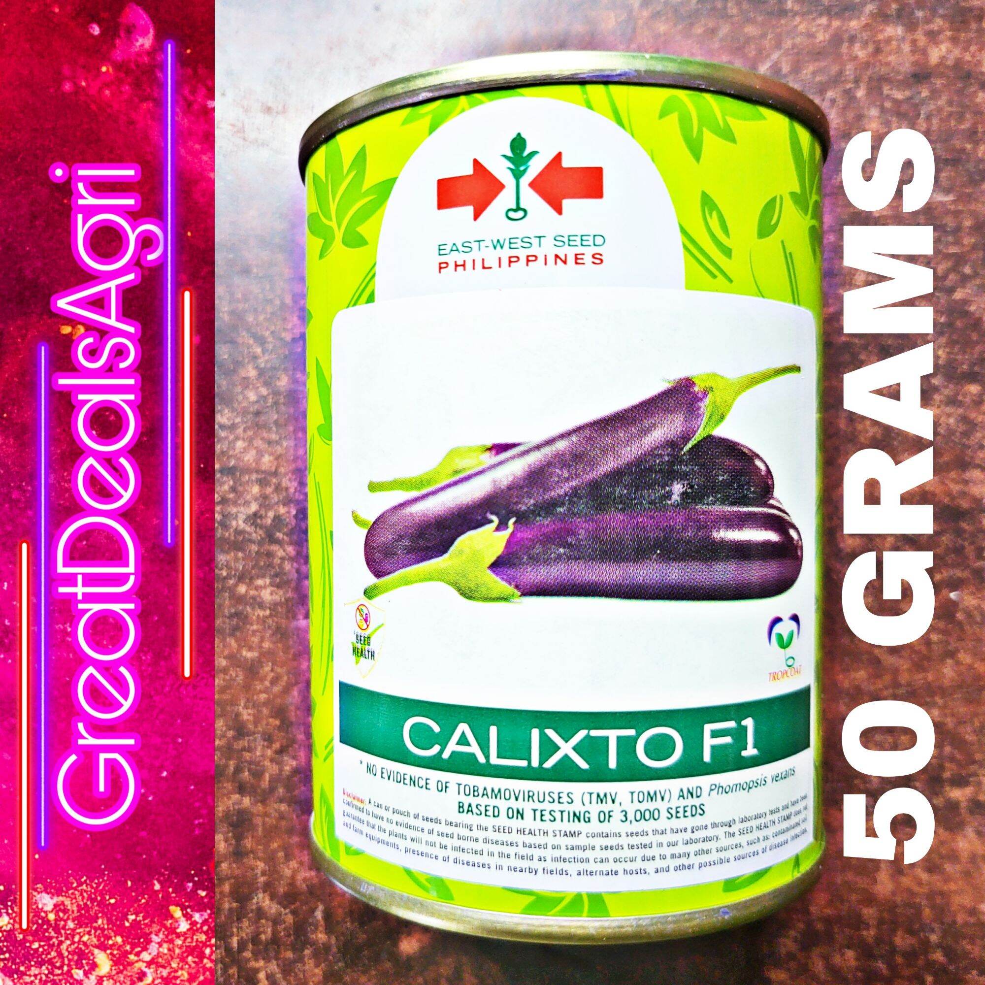 CALIXTO F1 HYBRID EGGPLANT SEEDS (50 GRAMS) EAST WEST SEEDS | Lazada PH