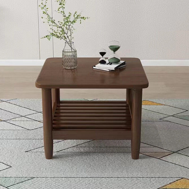 One-Meter Nordic Solid Wood Sofa Side Table European Small Table Coffee ...