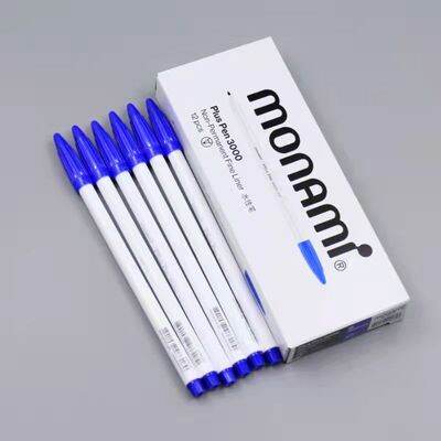 Monami Monami 3000 Fiber Threaded Hook Edge Neutral Notebook Pen 0.38mm ...