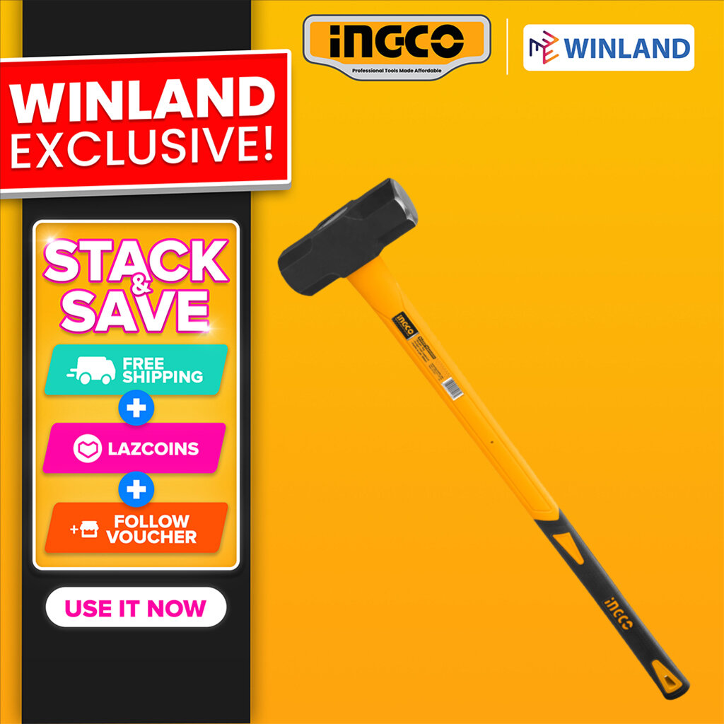 Ingco by Winland Sledge Hammer 10Lbs Hammer Tool HSM01498 ING-HT ...