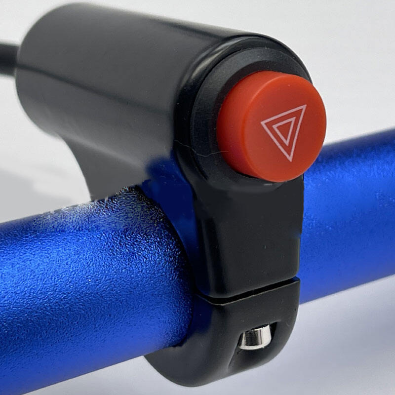 Motorcycle Switch Hazard Light Switch Button Electric Vehicle Double ...