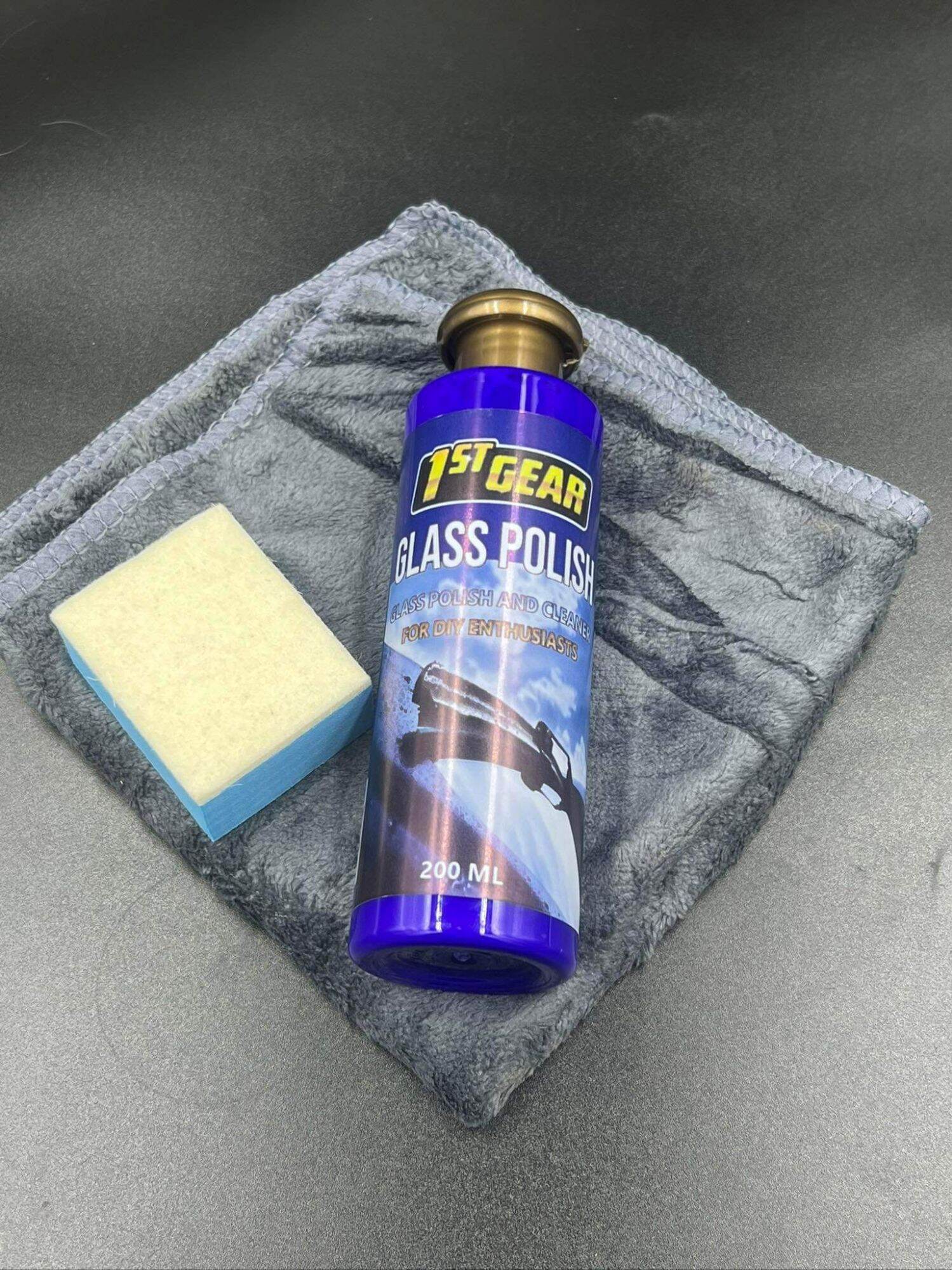 1stGear Glass Polish Watermarks and Acid Rain Remover NON ACID FORMULA ...