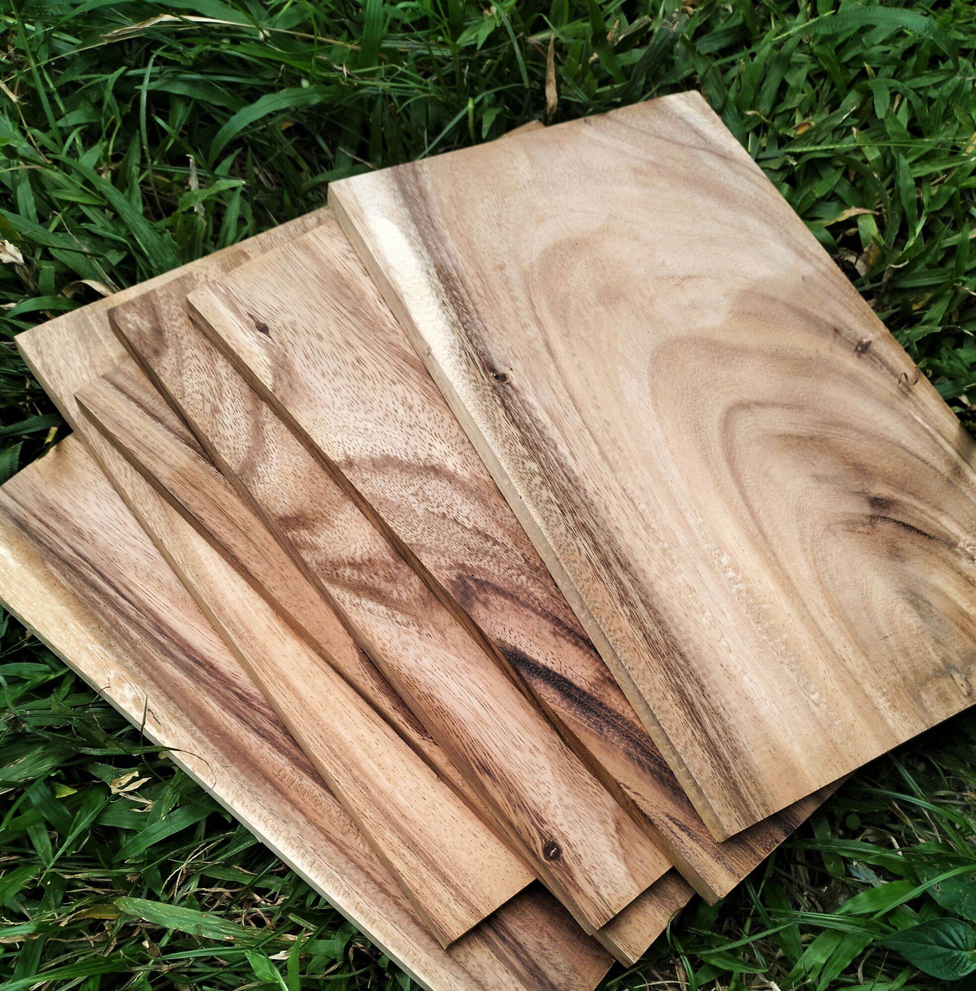 Acacia Wood planks..12 inches by 7 inches by 10 cm thickness. | Lazada PH