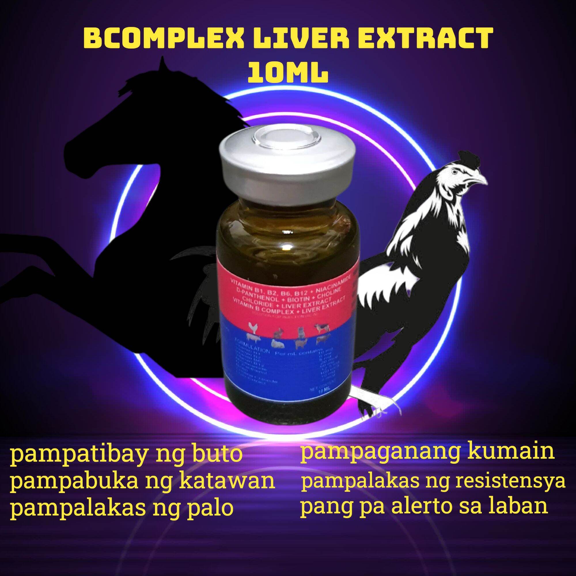 vitamin b complex + liver extract 10ml | Lazada PH
