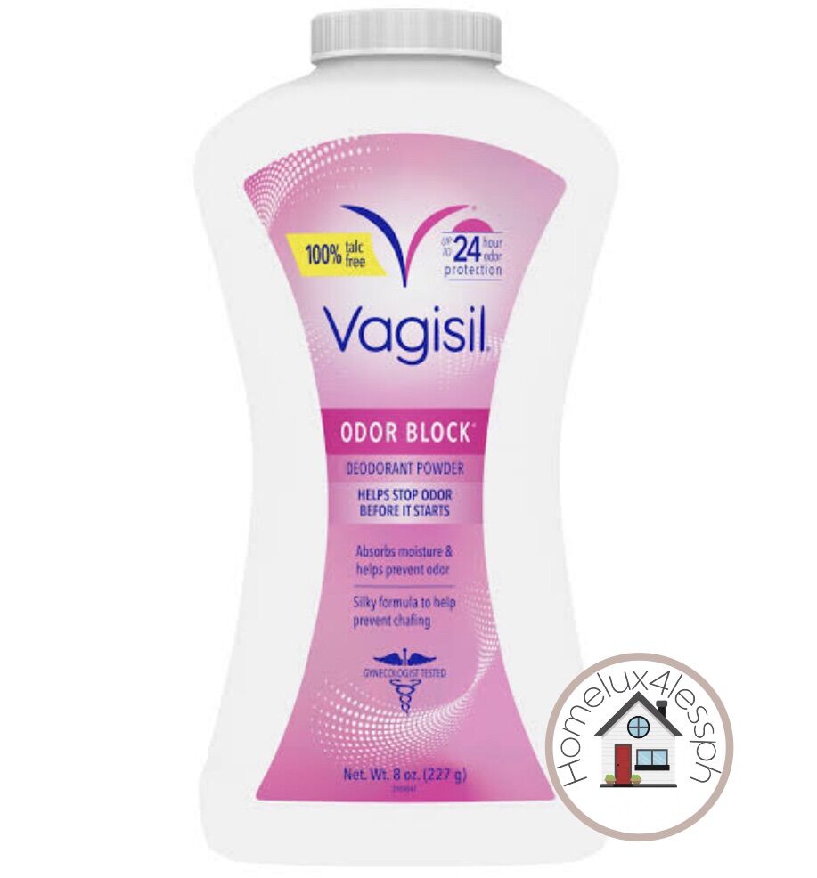 Vagisil Daily Intimate Deodorant Powder, With Odor Block Protection, 8 ...