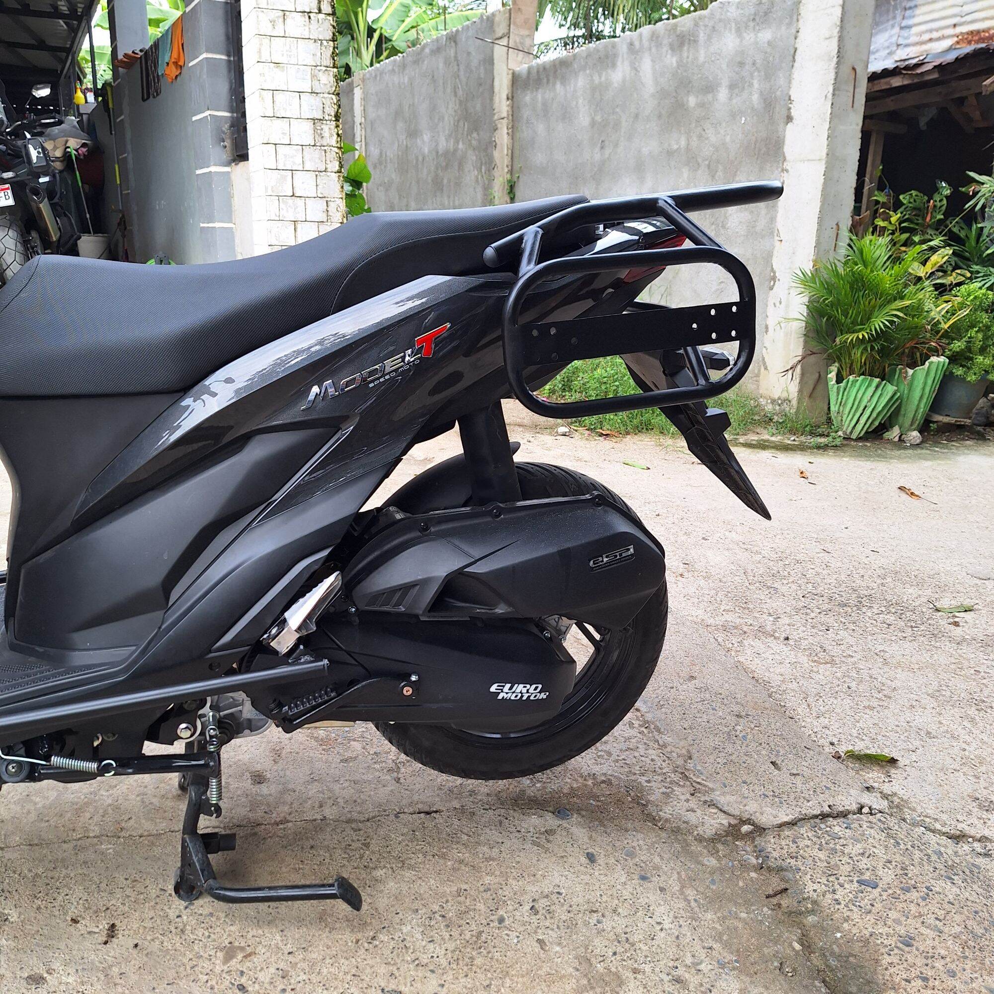 EURO MOTOR MODEL T150 - TOP BOX BRAKET WITH SIDE PANNIER (HEAVY-DUTY ...