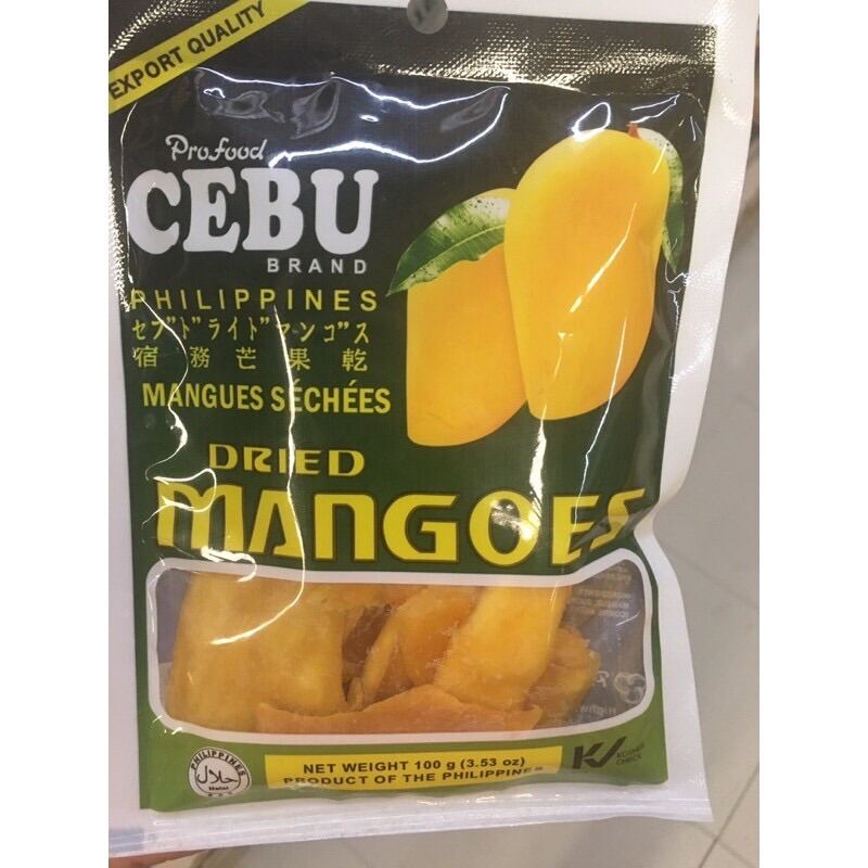Cebu Profood Dried Mango 100g Cebu delicacy pasalubong | Lazada PH