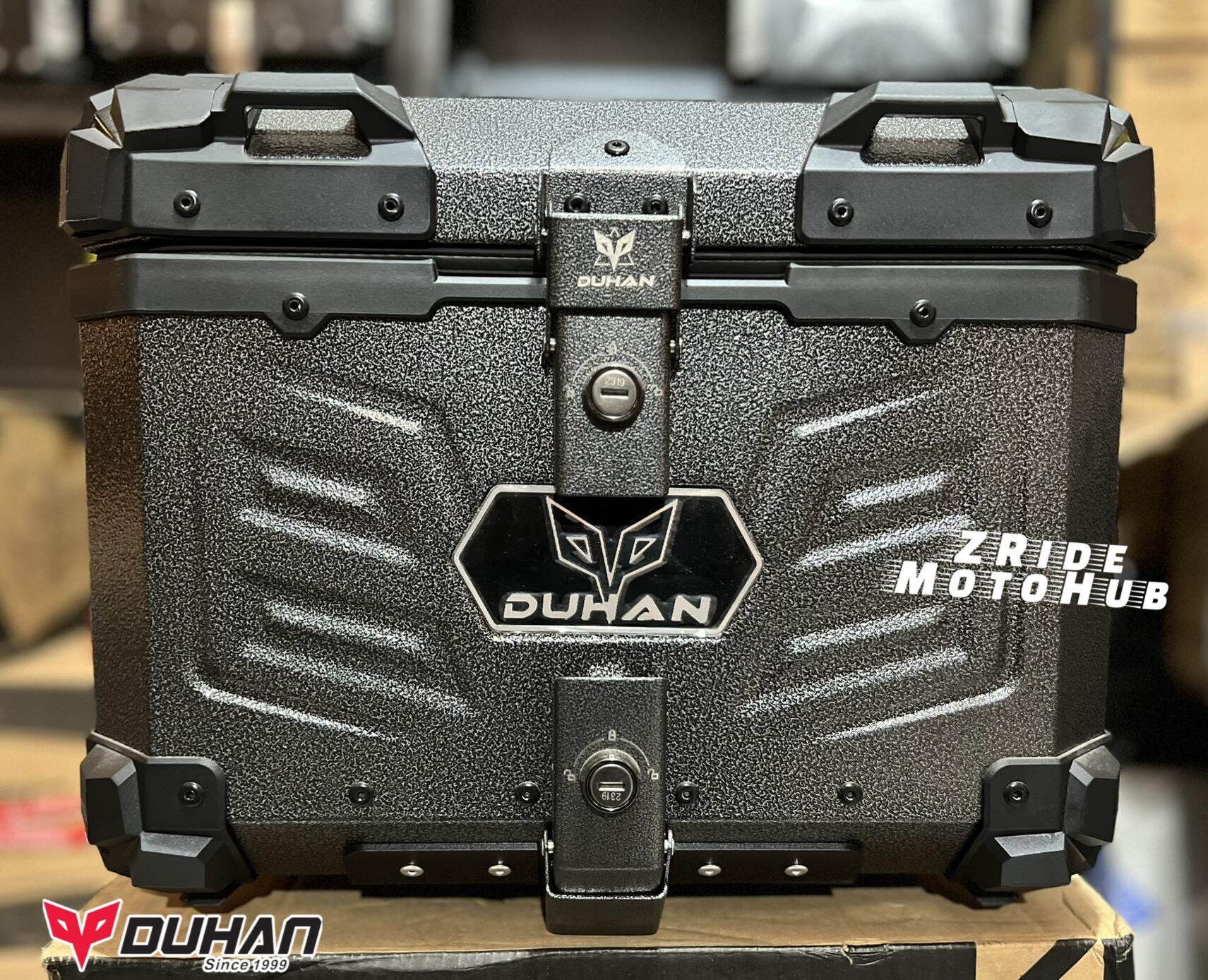 Duhan 45L Alloy Top Box ( WITH BACKREST ) | Lazada PH