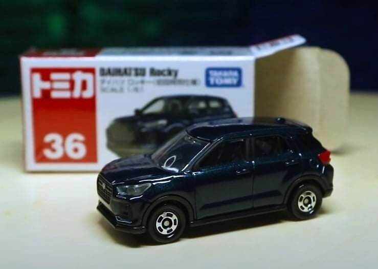 Tomica #8 Toyota Raize and #36 Daihatsu Rocky Diecast Sealed | Lazada PH