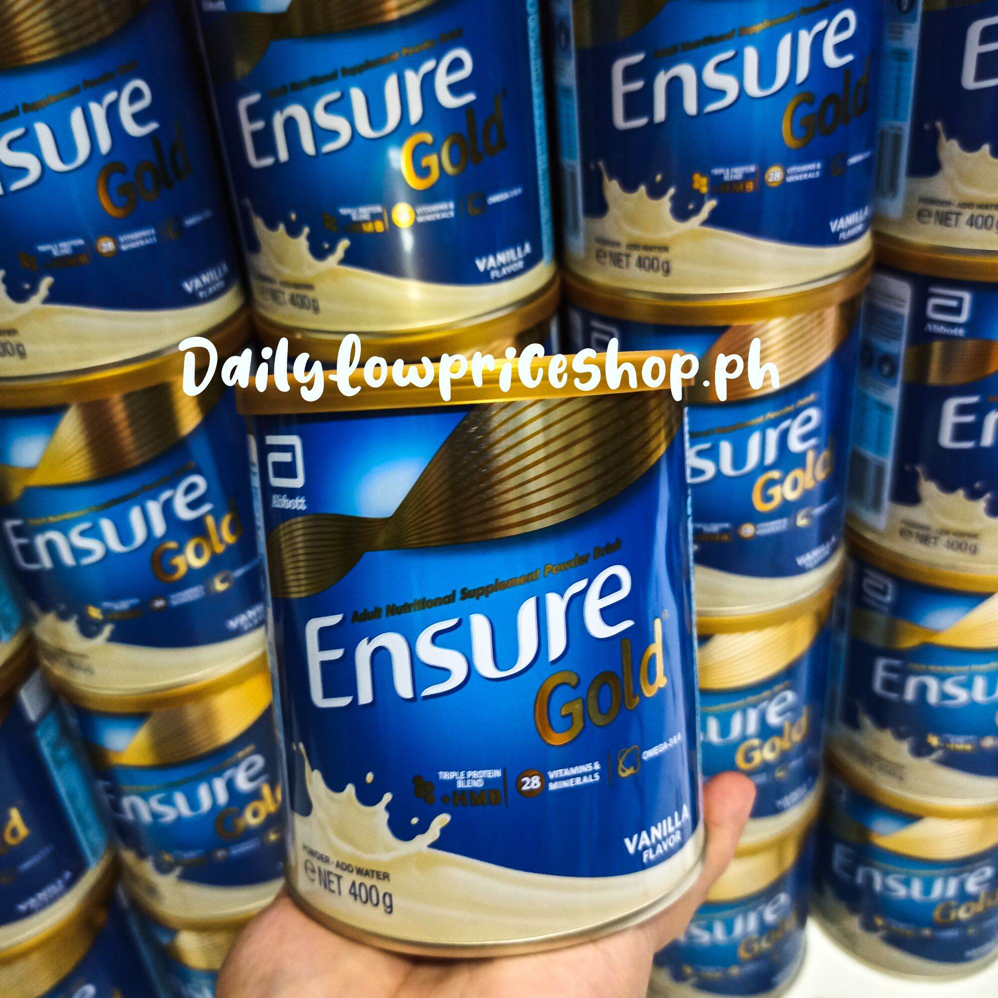 ENSURE GOLD Vanilla Flavor 400g HMB- Adult Nutritional Supplement ...