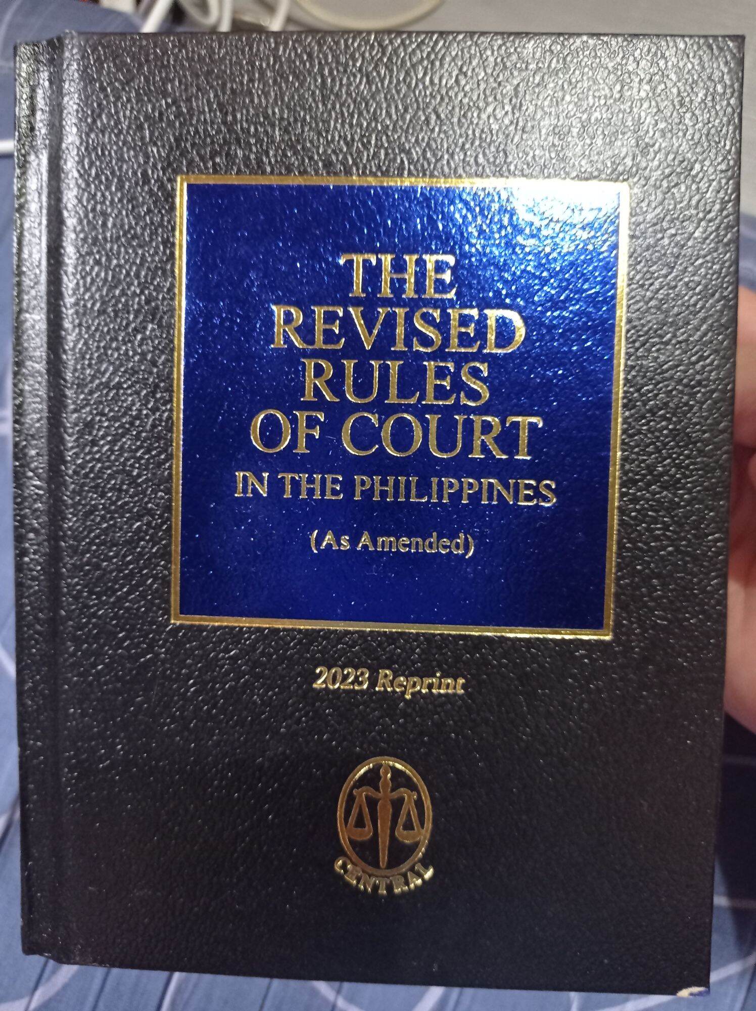 CODAL-REVISED RULES OF COURT IN THE PHILIPPINES 2023 | Lazada PH