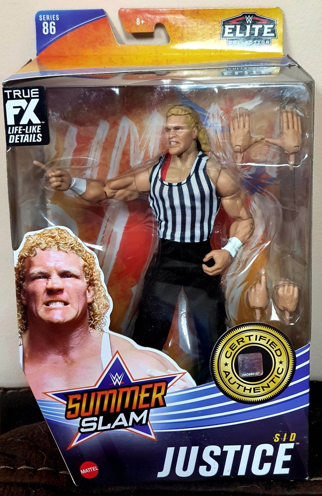 WWE ELITE SID JUSTICE ACTION FIGURE | Lazada PH