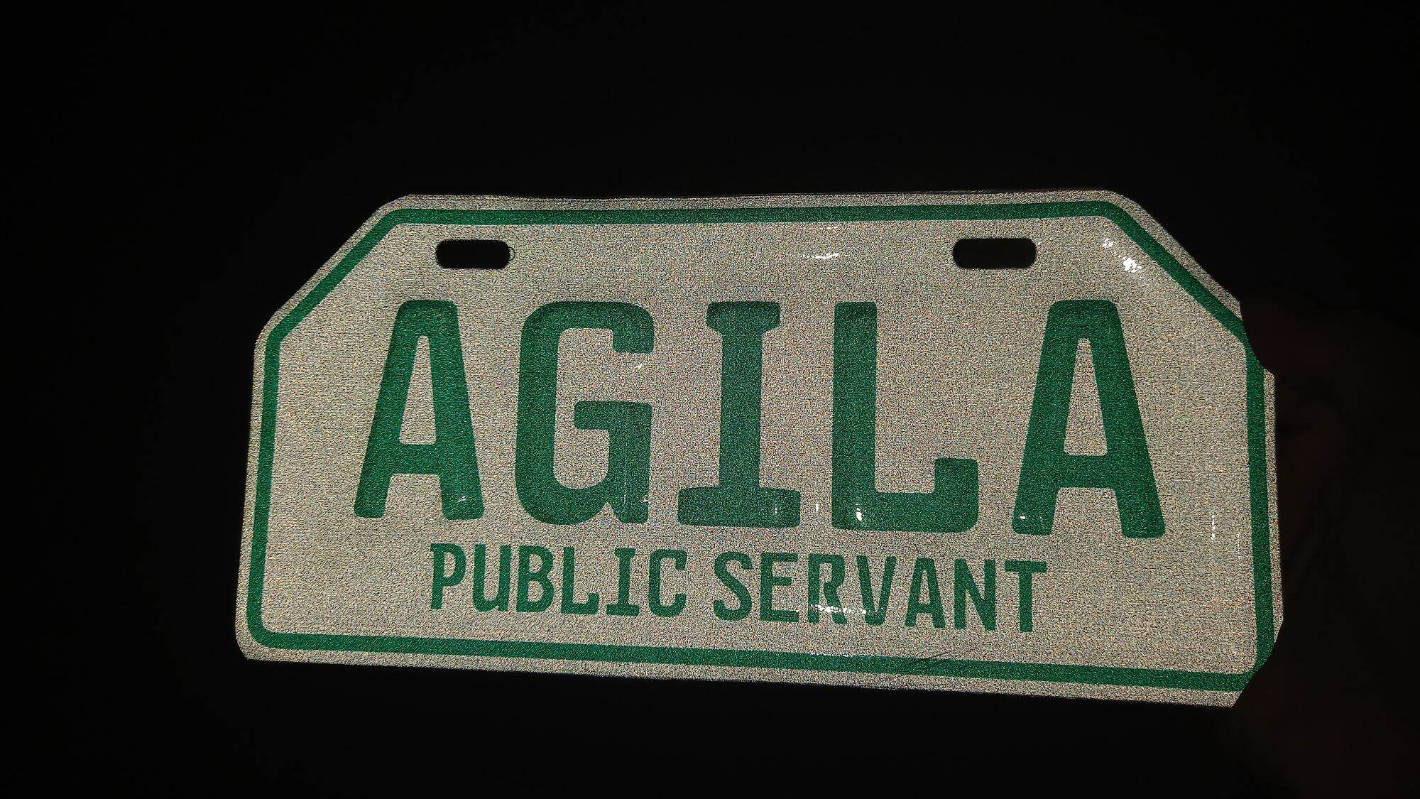 MC MV FILE TEMPORARY PLATE REFLECTORIZED | Lazada PH