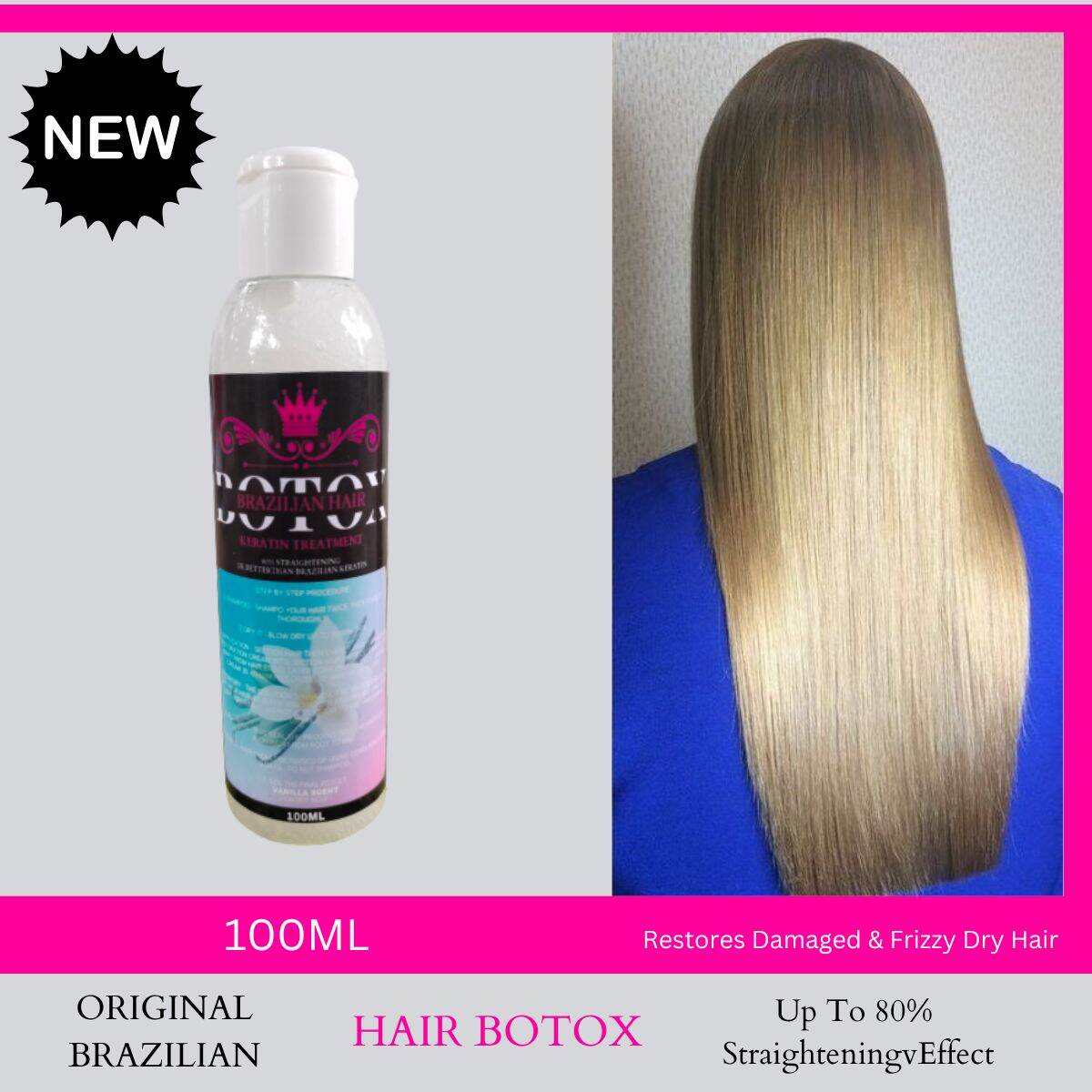 ORIGINAL BRAZILIAN HAIR BOTOX (1000ML) | Lazada PH