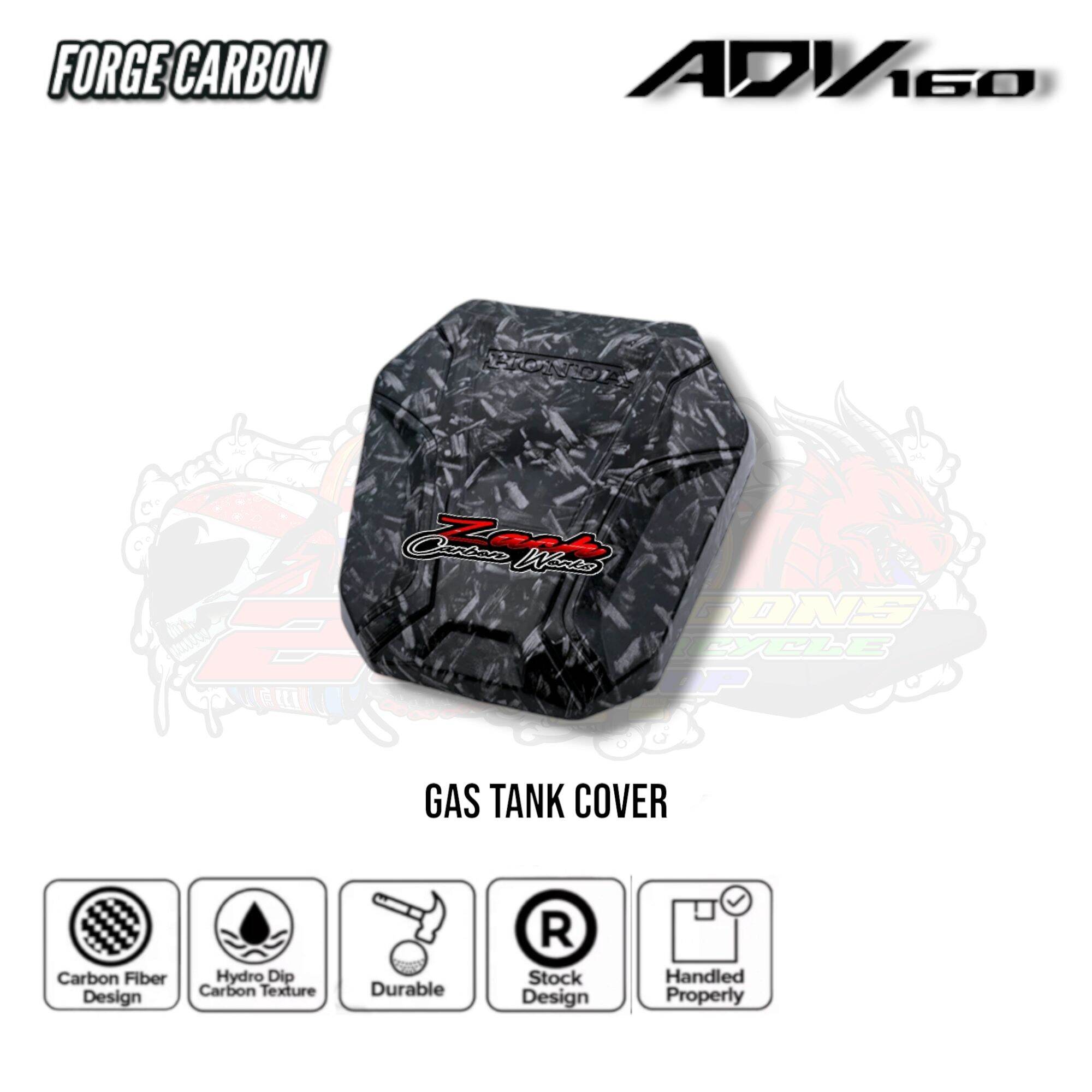 NEW!! Honda ADV 160 forged hydro dip carbon gas tank | Lazada PH