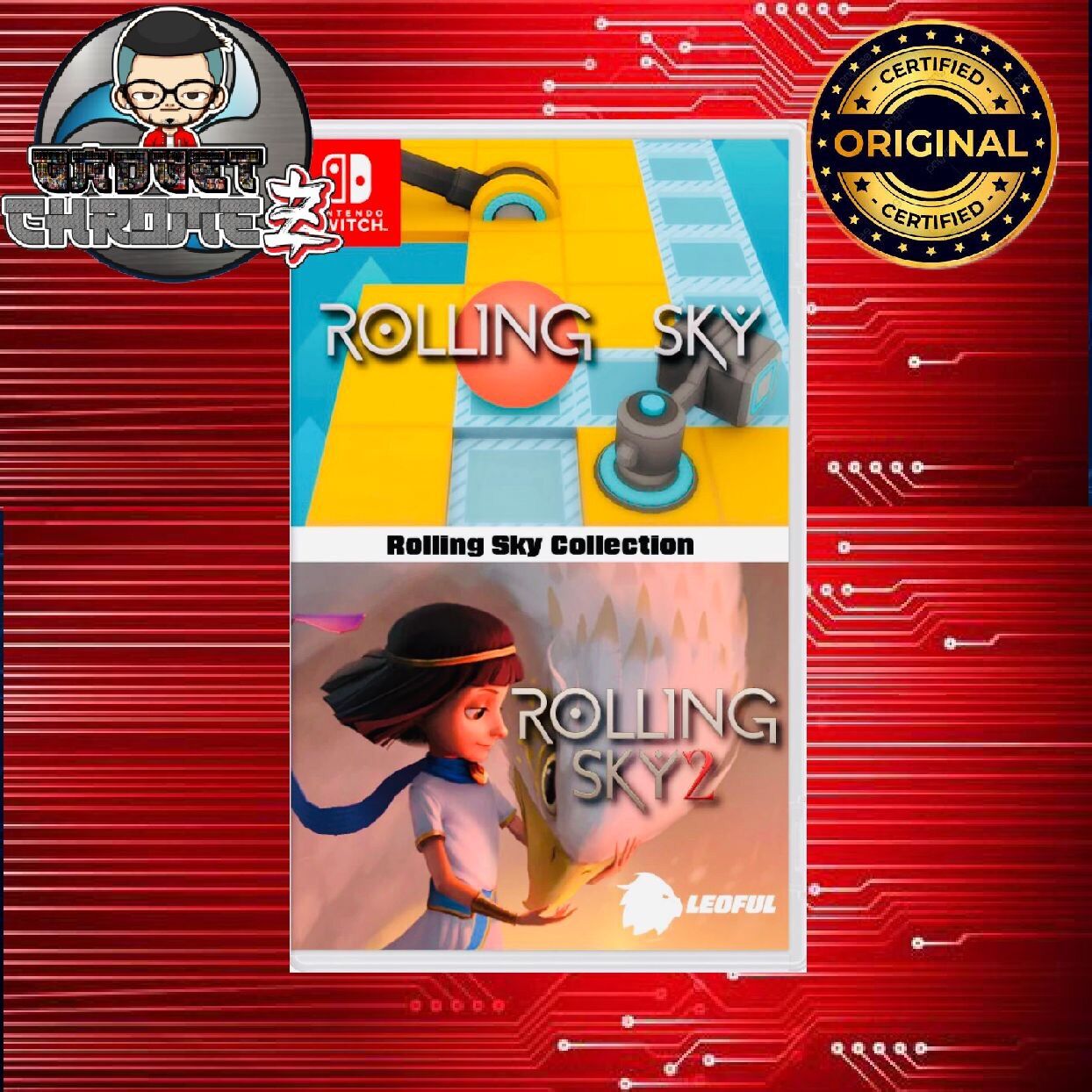 Rolling Sky Collection | Nintendo Switch Game | BRANDNEW | Lazada PH