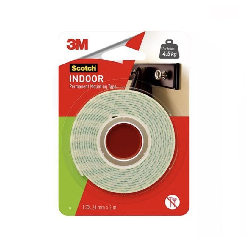 3m Scotch Indoor Mounting Tape (12mm x 2m) | Lazada PH