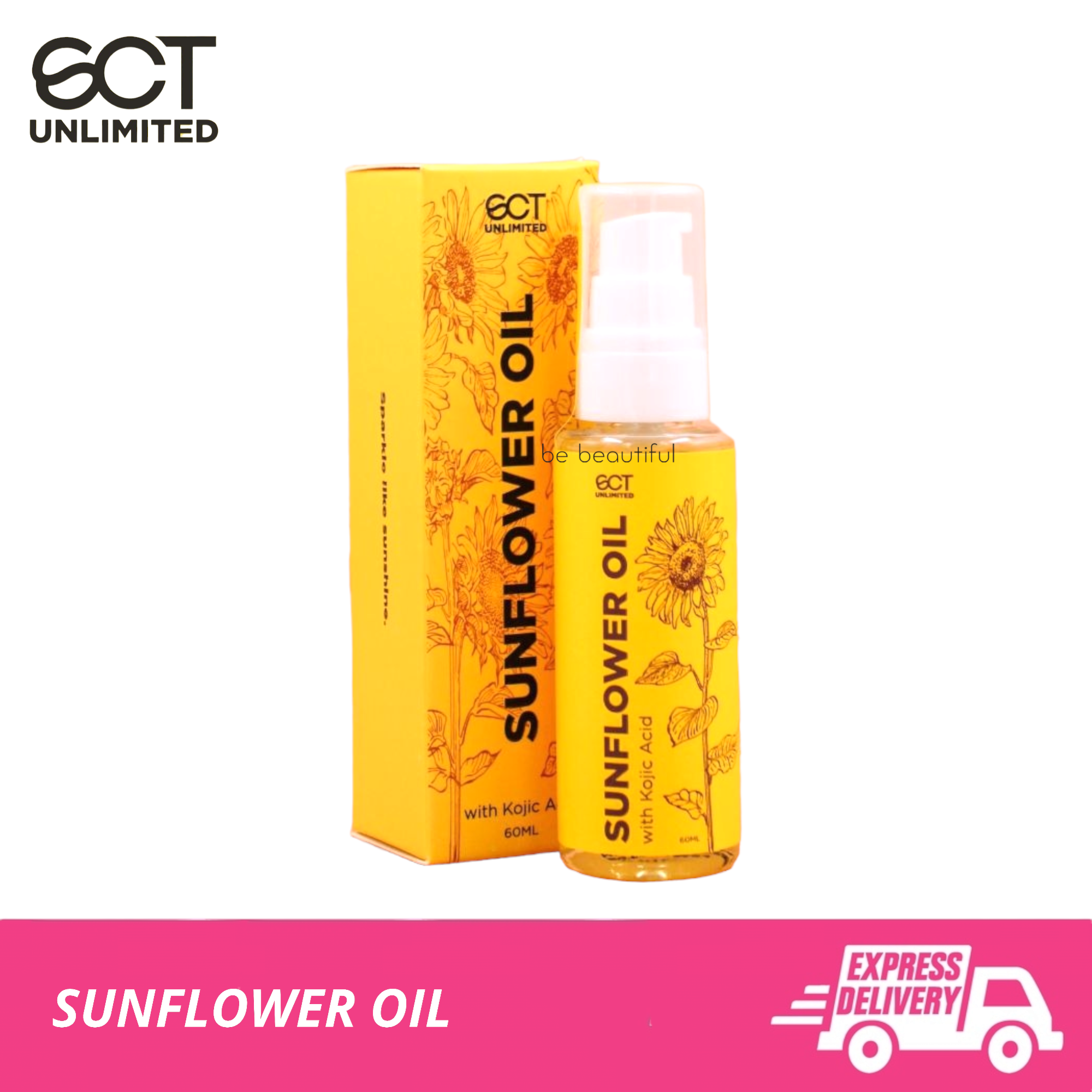 SCT Unlimited Sunflower Oil with Kojic Acid (60ml) | Lazada PH