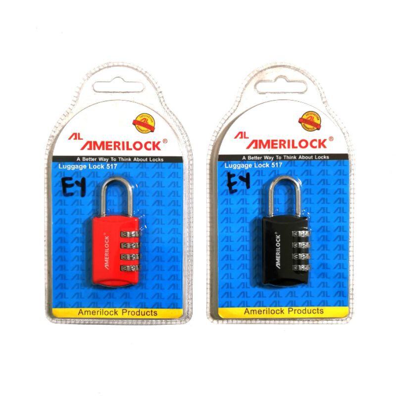 Amerilock Combination Number Luggage Padlock Lock | Lazada PH