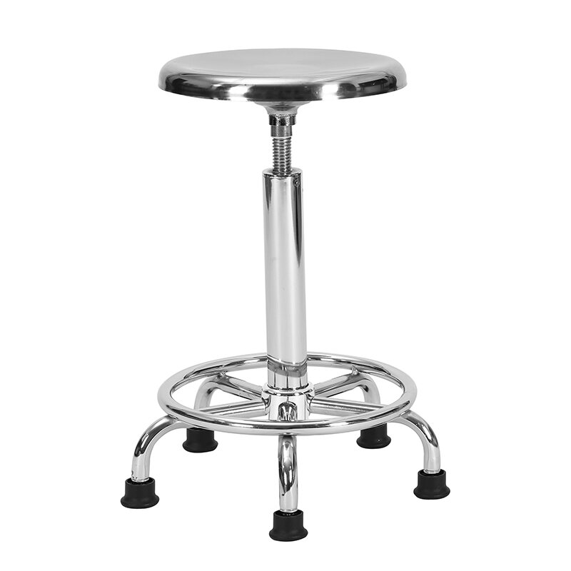 Stainless Steel Screw Mechanical Lifting Bar Chair School Laboratory ...