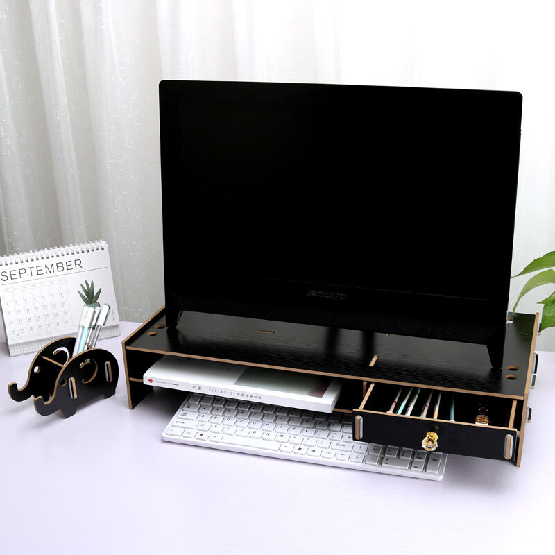 All-in-One Computer Monitor Elevated Shelf Bracket Office Desktop ...