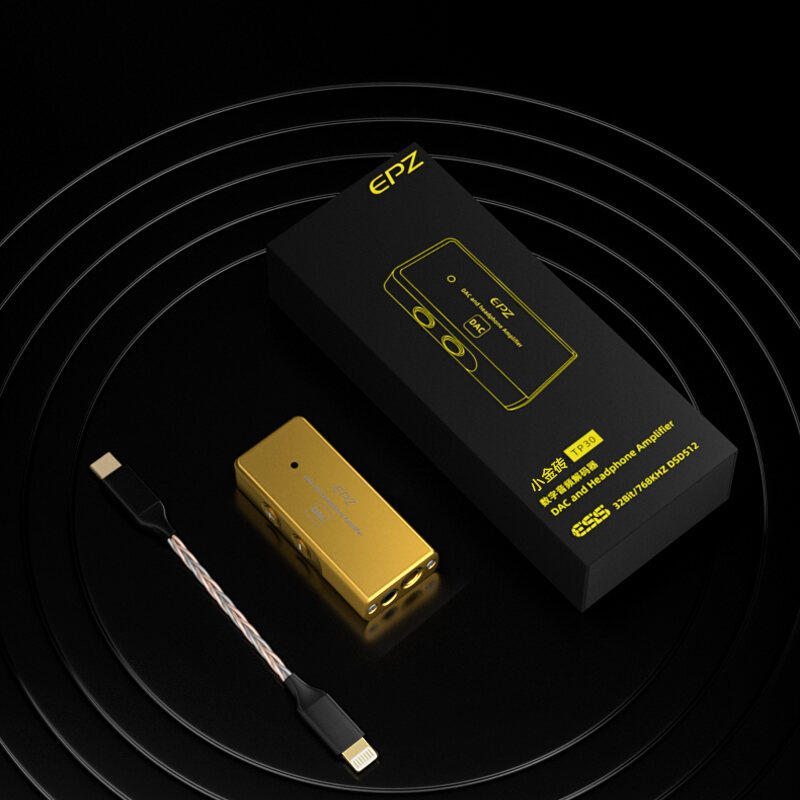 EPZ TP20 TP30 Portable MQA USB DAC Audio Headphone Amplifier / Dongle ...