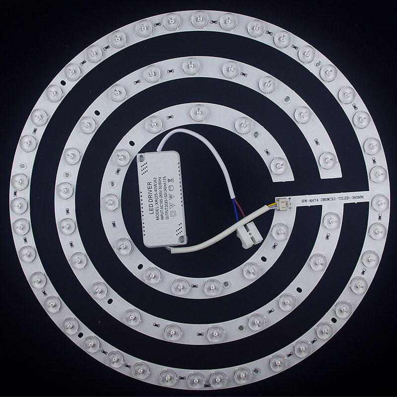 Fan Light Replacement LED Ceiling Light Lamp Core Intelligent Strobe ...