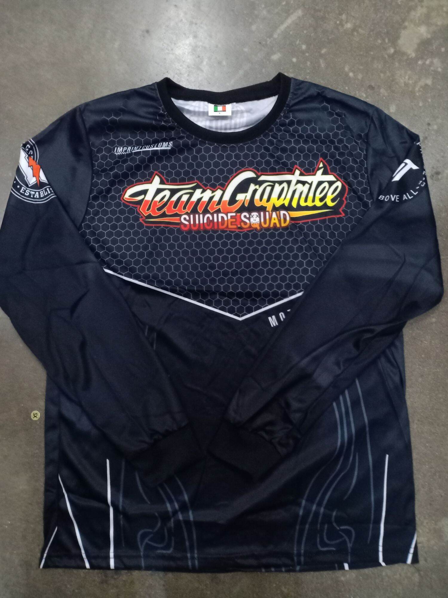 team graphite motorcycle jersey full sublimation | Lazada PH