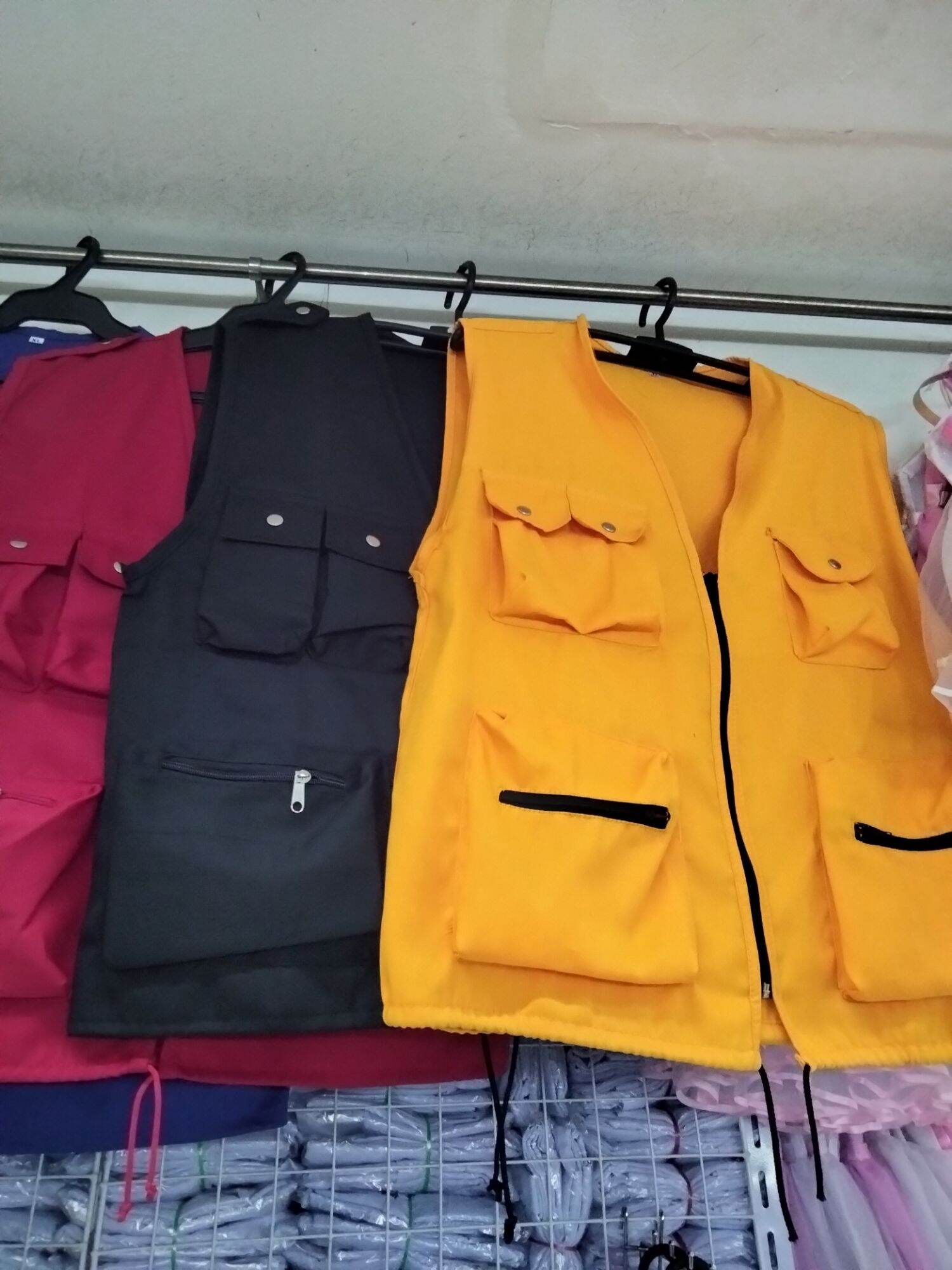 Chaleco Vest Full Pocket (Election Vest,Toda,Tanod,) Green,Blue, Black ...