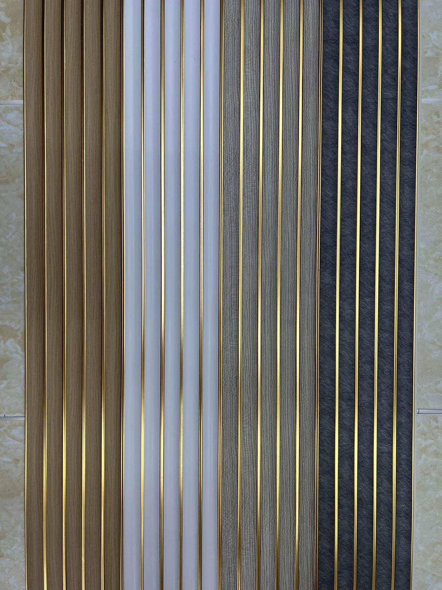 PVC Wall Panel Ceiling High quality PVC grooved panel for living room ...