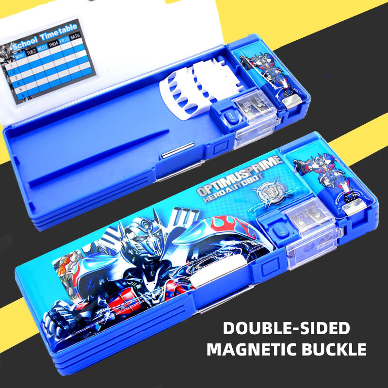 Transformers Pencil Case Multi-function Primary Secondary School ...