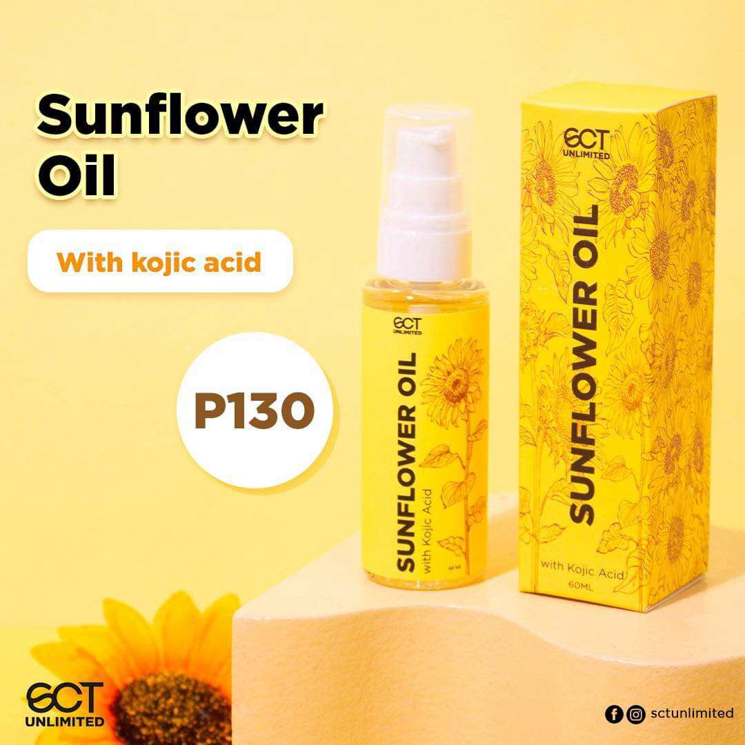 SCT SUNFLOWER OIL(with kojic acid) | Lazada PH