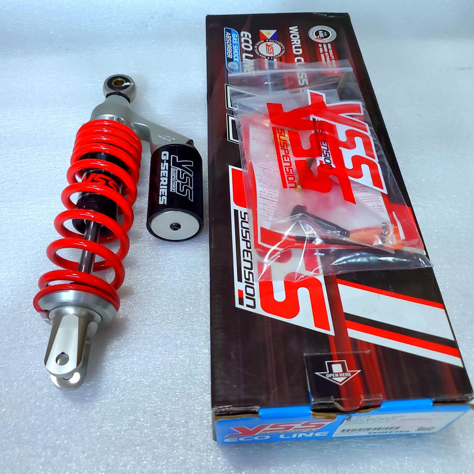 Yss G-Plus Rear Shock Click 125fi/150fi/ Mio/ Beat/Skydrive 300mm ...